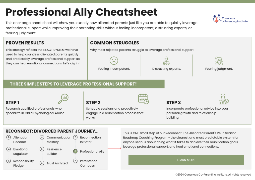 Leverage Professional Support as an Alienated Parent